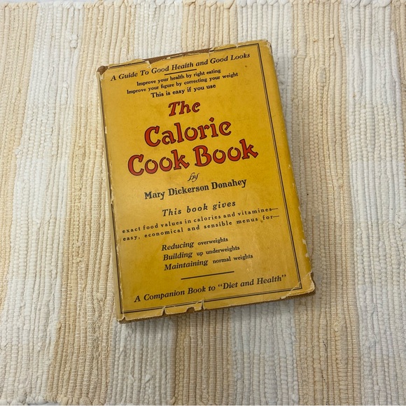 The Calorie Cook Book | Kitchen | Vtg 923 The Calorie Cook Book Hb Wdj ...